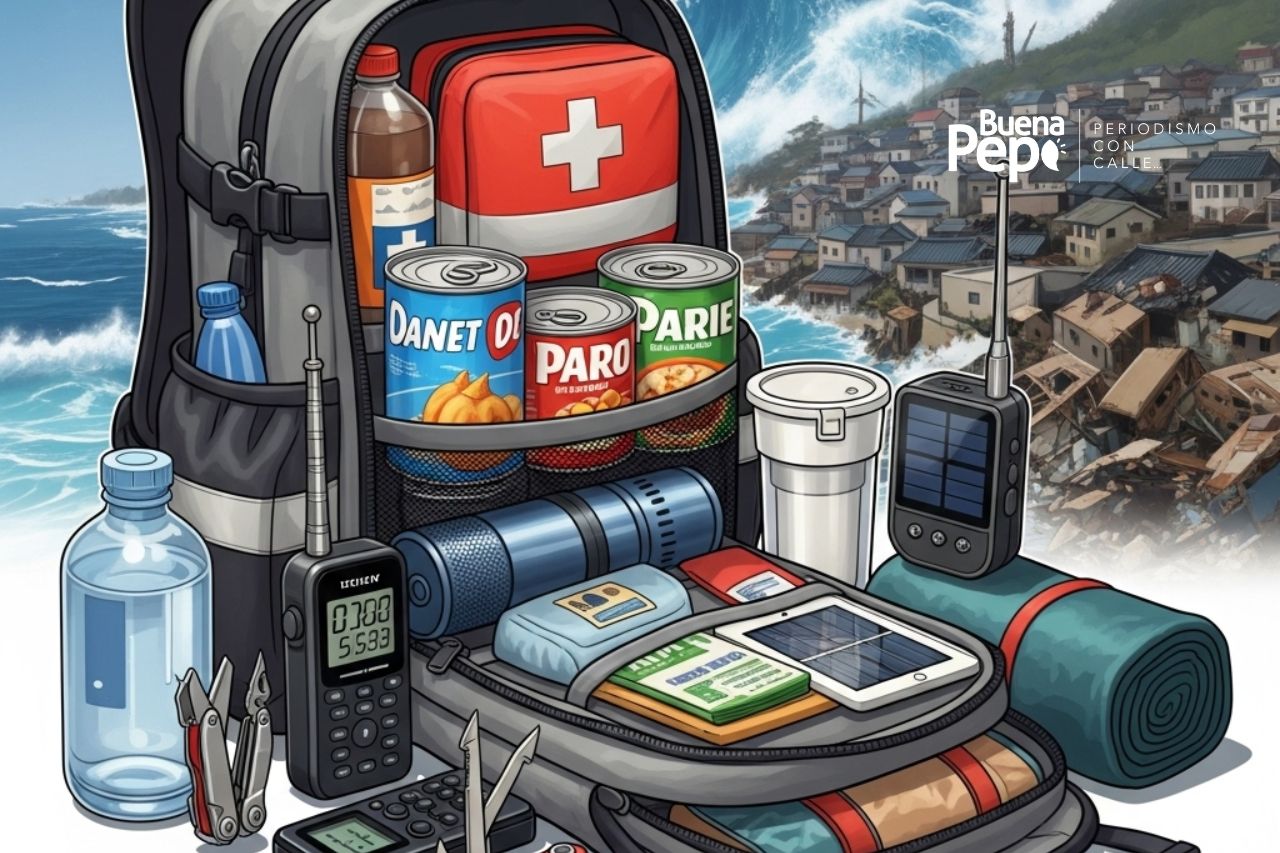 Así es la mochila de emergencia para terremotos, tsunamis y otros ...